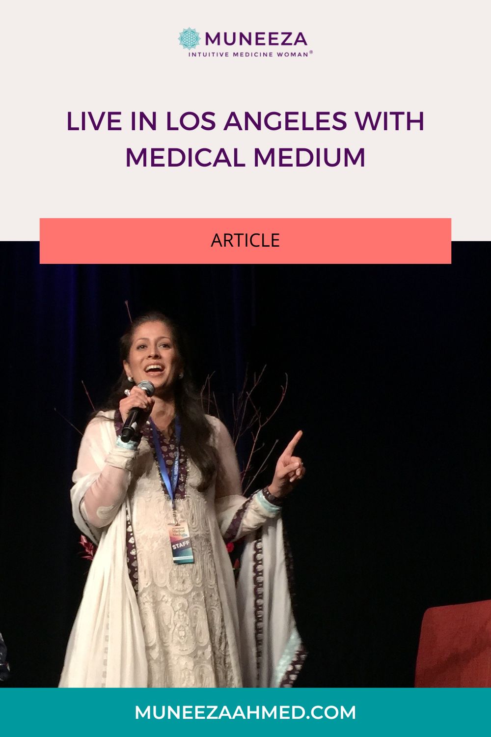Live With Medical Medium In Los Angeles | Muneeza Ahmed