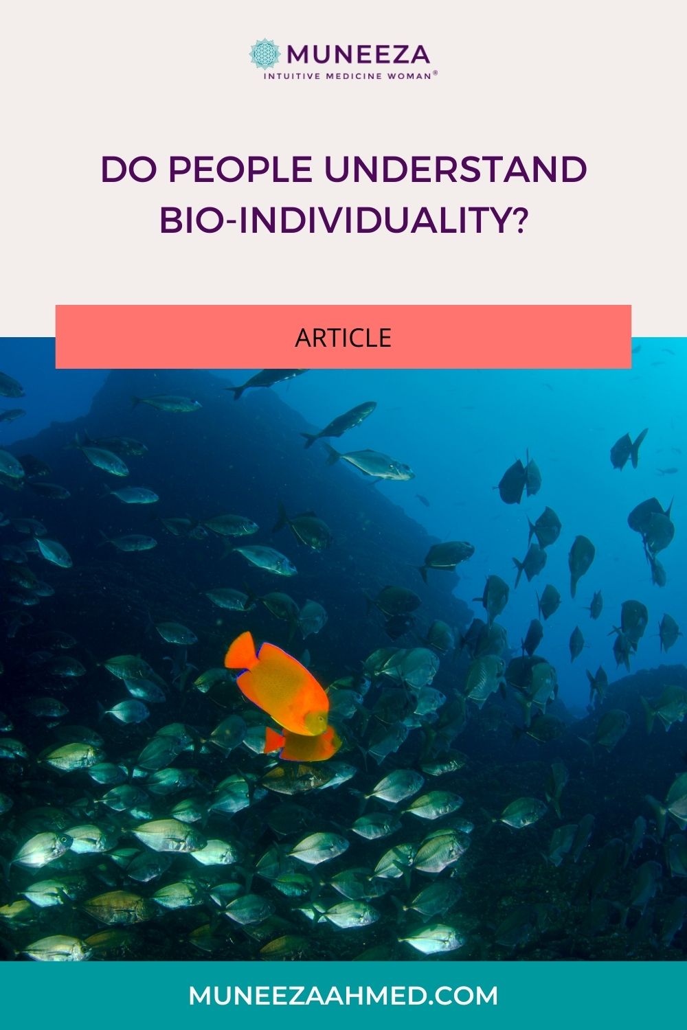 Do People Understand Bio-Individuality? | Muneeza Ahmed