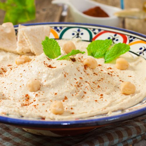 Low Fat Oil Free Hummus | Muneeza Ahmed