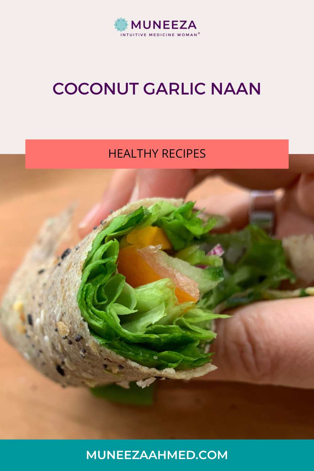 Coconut Garlic Naan | Muneeza Ahmed