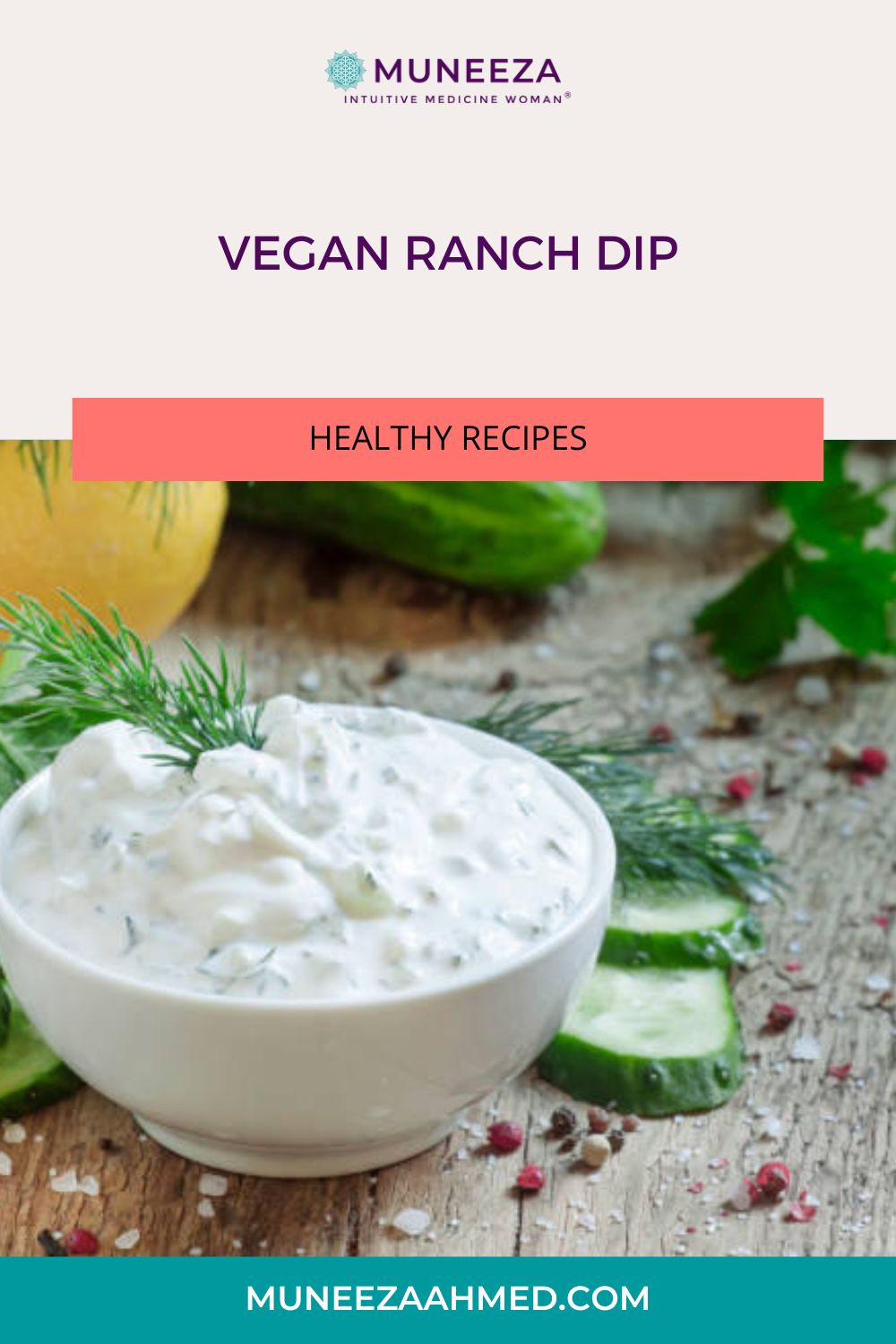 Creamy Vegan Ranch Dip: 5 Foods To Alkalinize Your Body