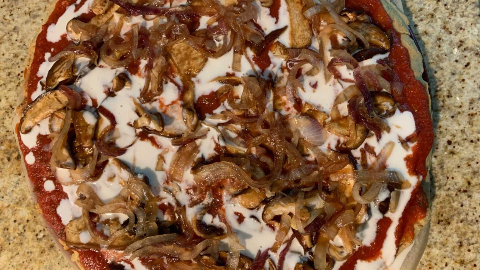 Roasted Garlic And Sticky Mushroom Pizza | Muneeza Ahmed