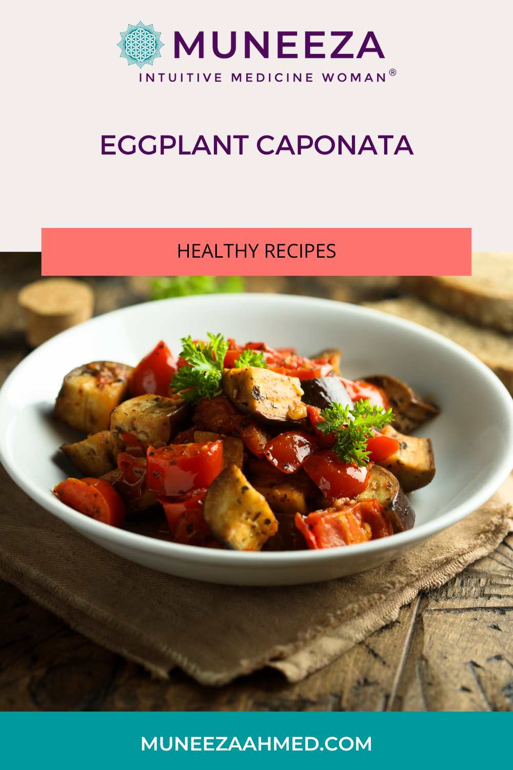 Healthy Eggplant Caponata | Muneeza Ahmed