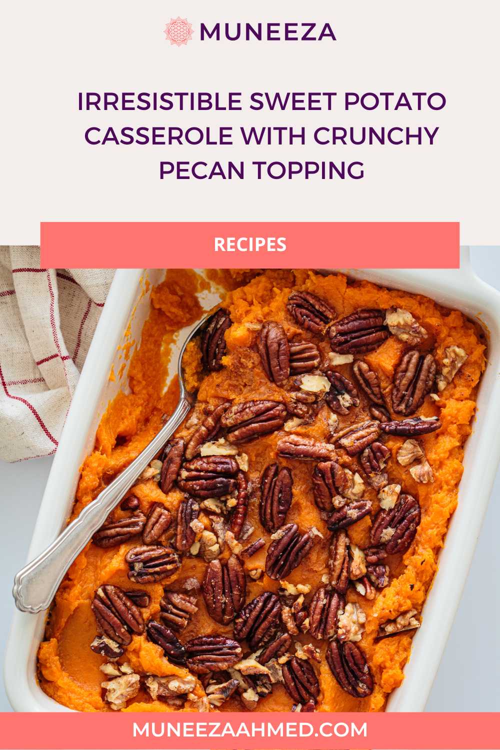 Low-fat Sweet Potato Casserole With Pecan Crumble